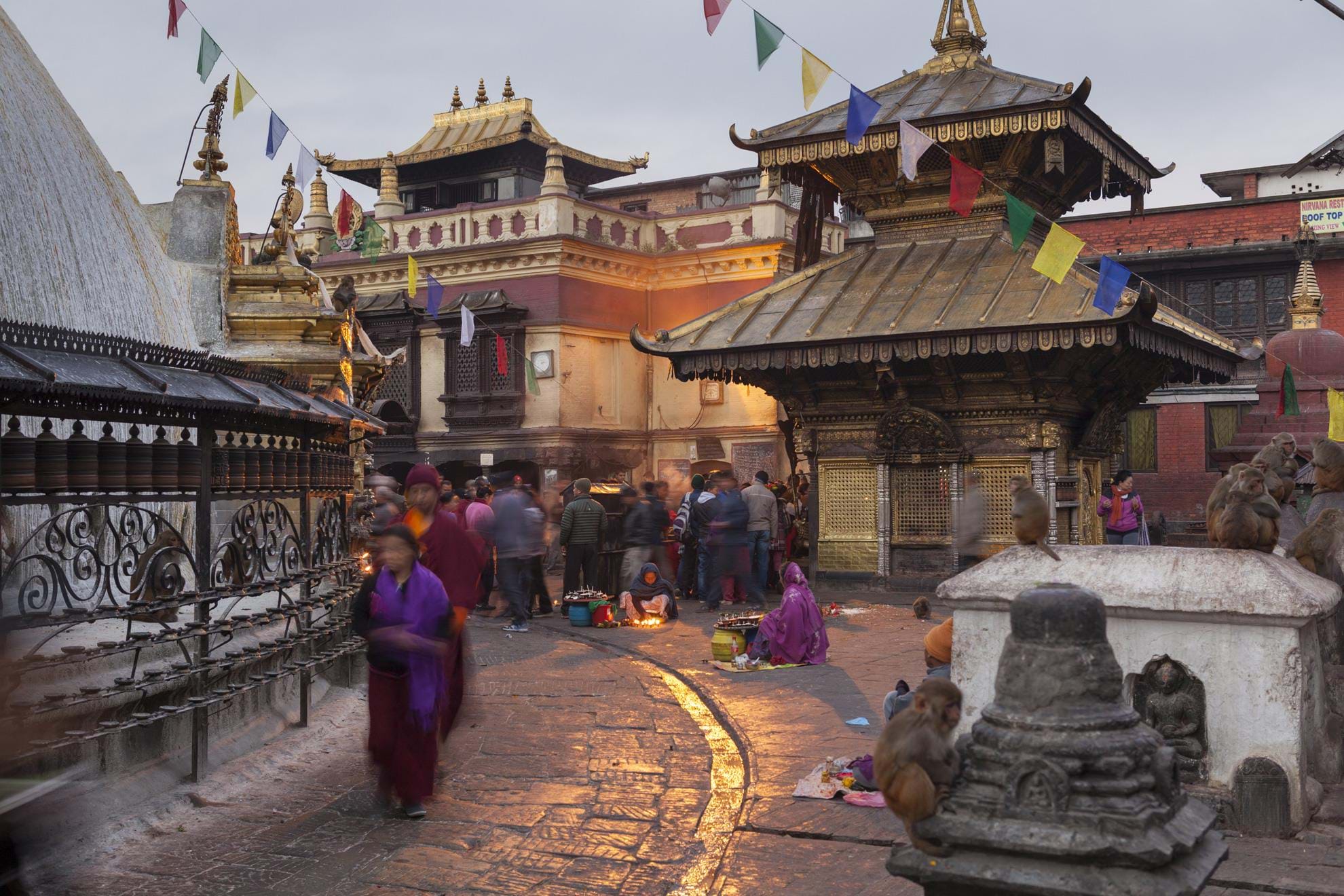 Small Group Tours And Luxury Holidays Inc Swayambhunath Transindus